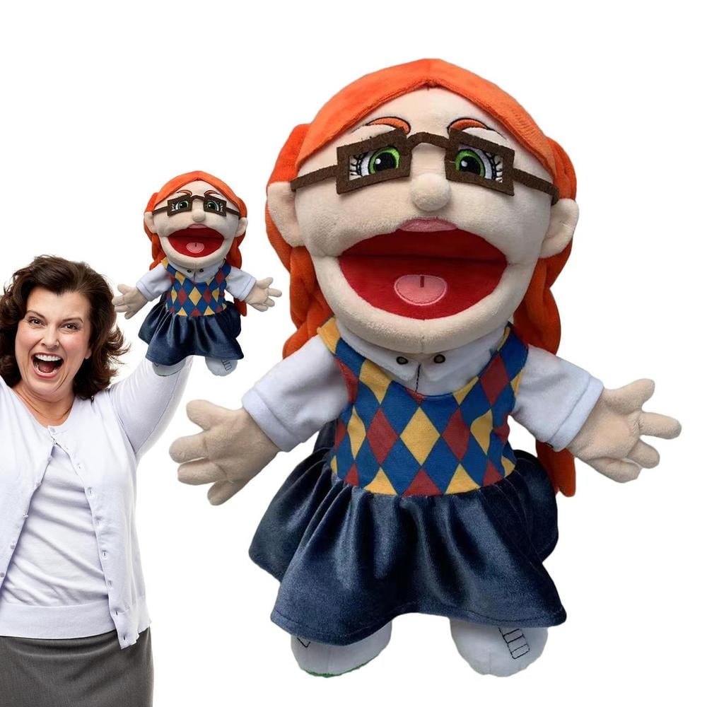 VIWING Jeffy’s Mom/Dad/Penelope Hand Puppet | Fun Puppet Plushie With ...