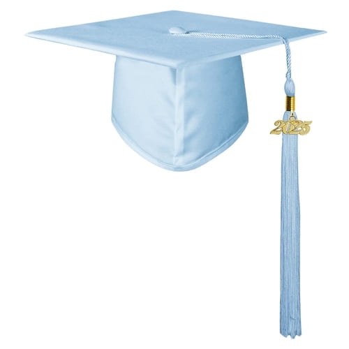 VIWING Matte Adult Graduation Cap Unisex Adjustable Bachelor Cap with ...