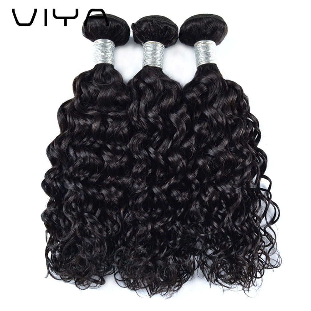 VIYA Water Wave Bundle Human Hair for Black Women Wet And Wavy Bundles ...