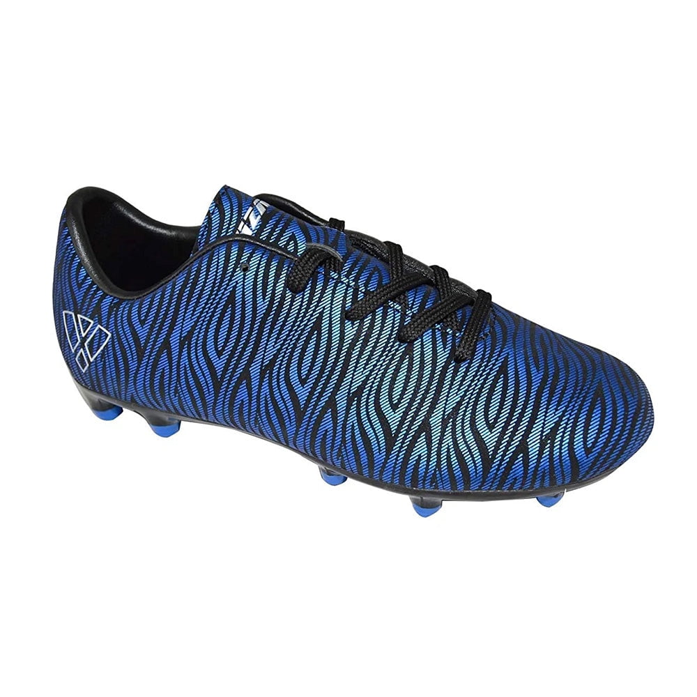 VIZARI Teramo Firm Ground Soccer Cleats for Children - Blue Black ...