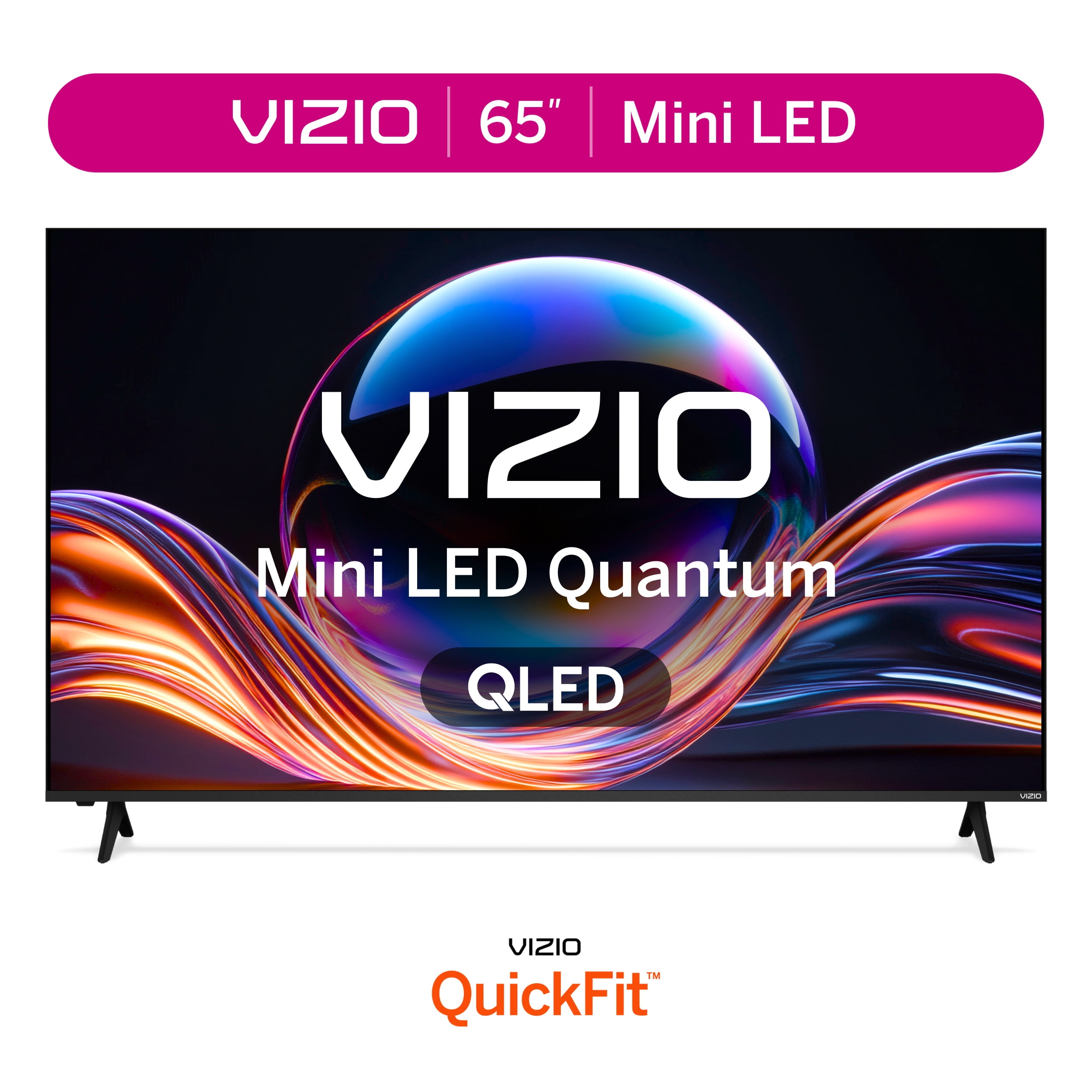 VIZIO 65” Mini LED Quantum 4K QLED HDR Smart TV (NEW) VQM65C-10 ...