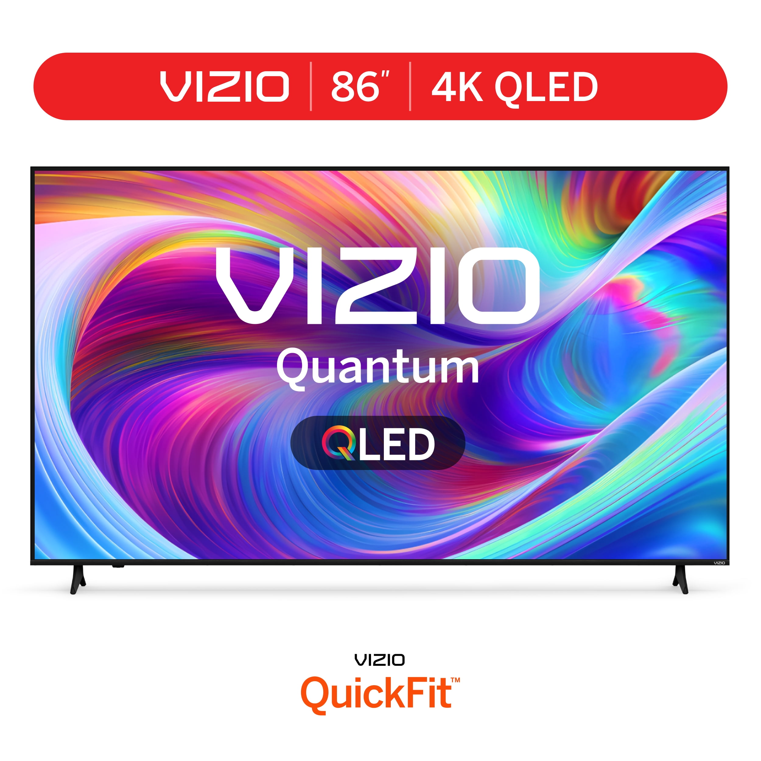VIZIO 86" Class Quantum 4K QLED HDR Smart TV (NEW) VQD86M-0804 ...