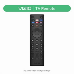 VIZIO Universal Remote Control for All VIZIO TVs, 1 Year Warranty ...