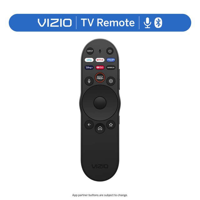 VIZIO TV Remote, Voice Control & Bluetooth Compatible - XRT270R ...