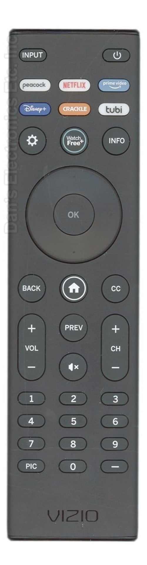 VIZIO XRT140V (6915C0002J000) with Peacock TV Remote Control - Walmart.com