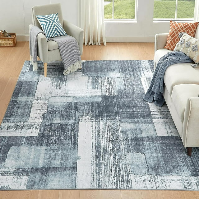 Free Shipping! VK·LIVING Area Rugs Machine Washble Rug 5'x 7' Modern ...