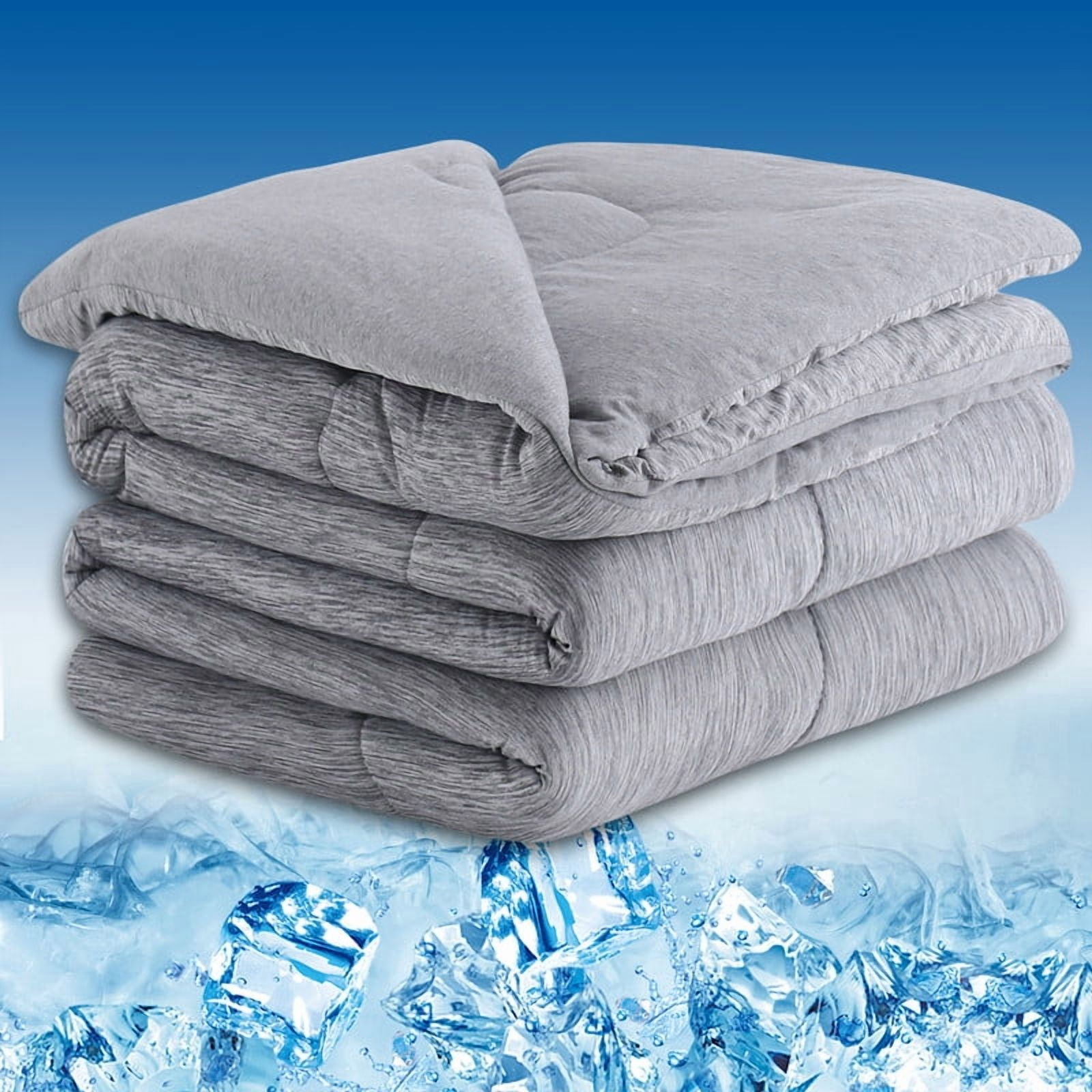 VK·LIVING Upgrade King Size Dual-Sided Cooling Comforter, Washable ...