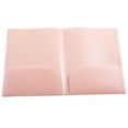 VKLU Pink Plastic Pocket Folder, Letter Size Two-Pocket Presentation ...