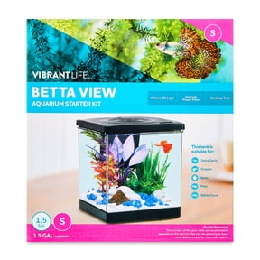 Shop Mini Aquariums for Pets with LED and Self-Cleaning Features