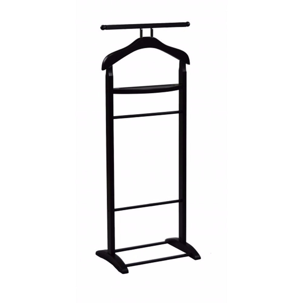 VL17016 Knight Valet with Extended Bar and Key Rack in Black - Walmart.com