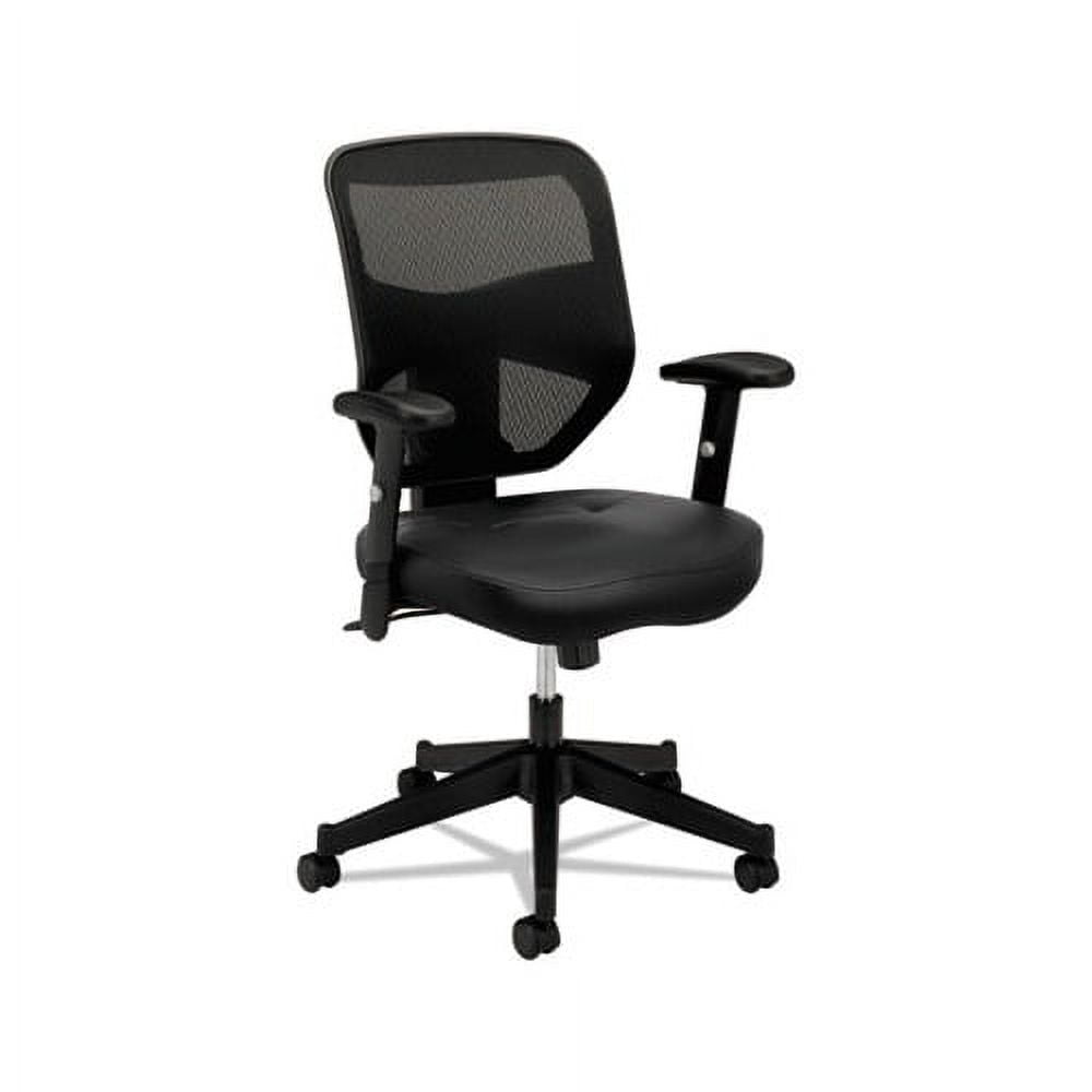 VL531 Mesh High-Back Task Chair with Adjustable Arms Supports up to 250 ...
