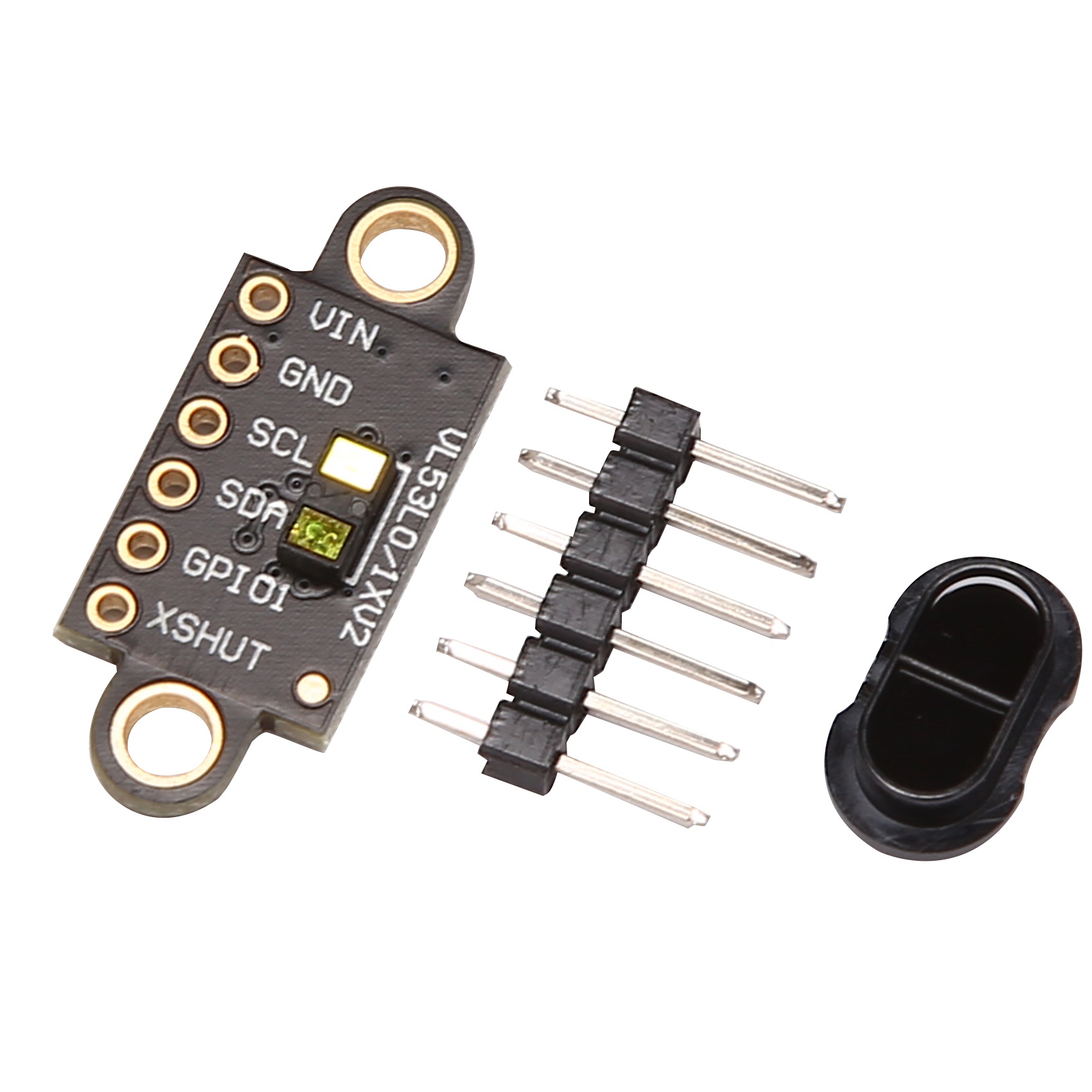 VL53L1X Ranging Flight Time Sensor Module 3V-5V for Arduino - Walmart.com