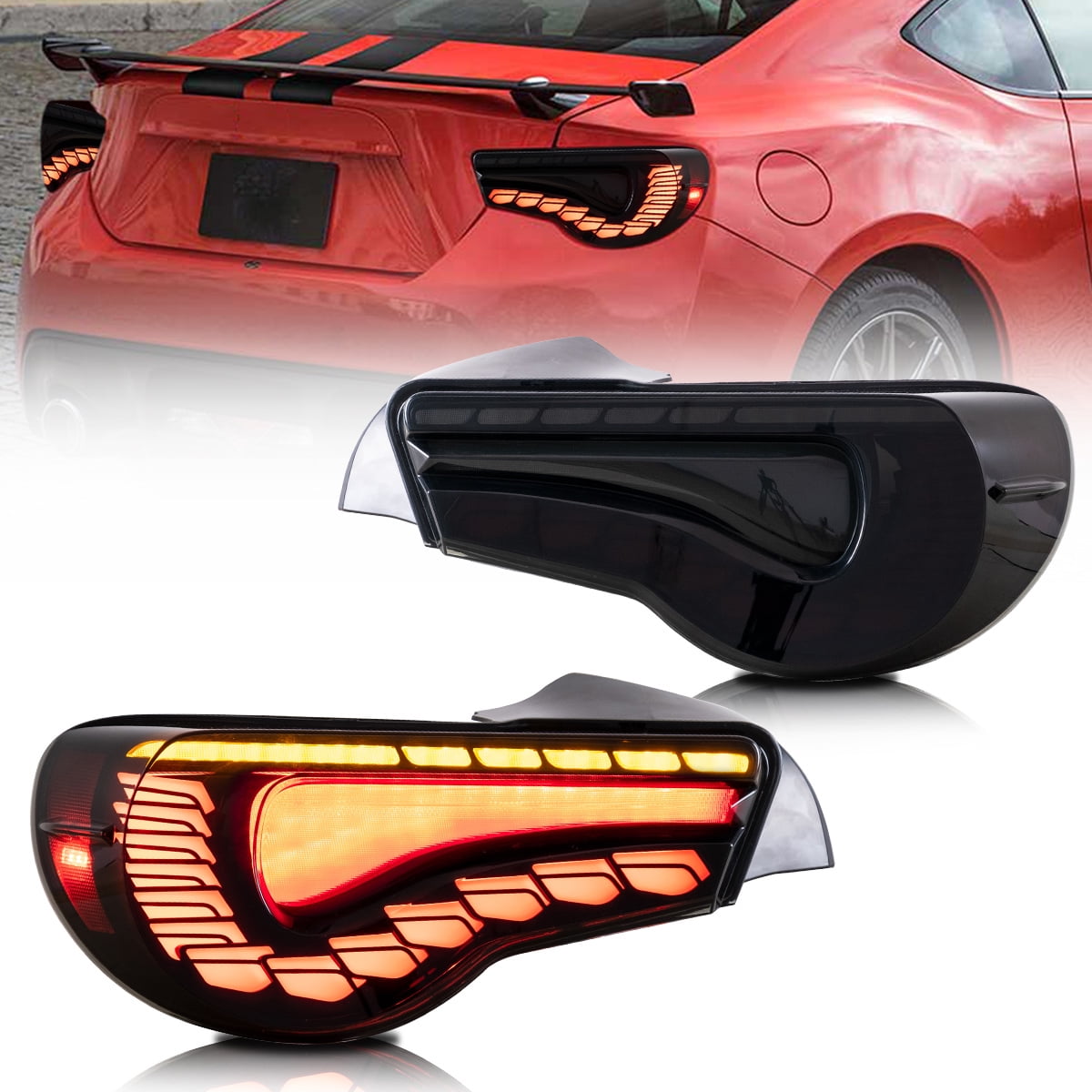 VLAND Full LED Tail Lights for Toyota 86 GT86 2012-2020 Subaru BRZ 2013-2020 Scion FR-S 2013 ...
