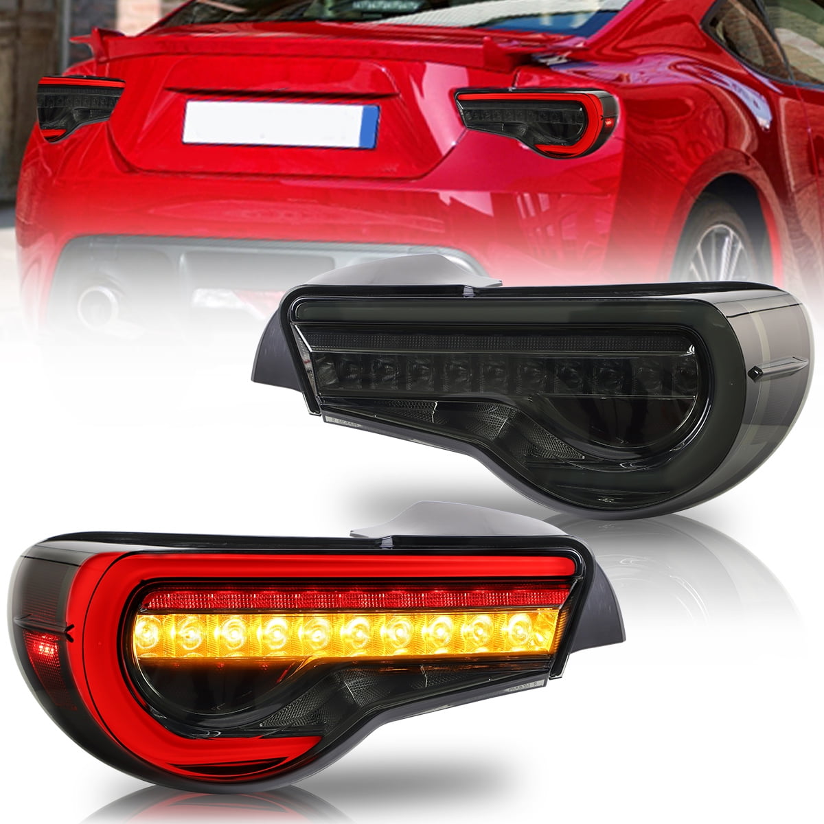 VLAND Full LED Tail Lights for Toyota 86 GT86 2012-2020 Subaru BRZ 2013-2020 Scion FR-S 2013 ...