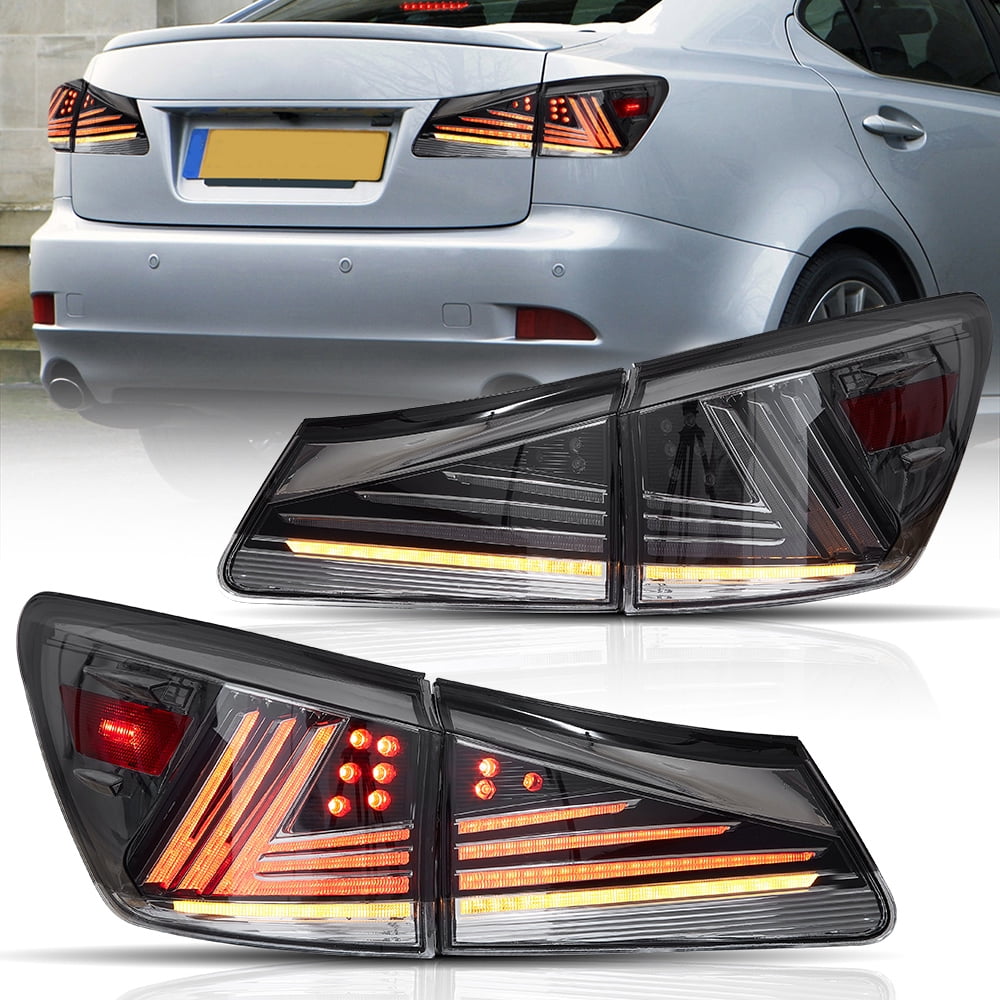 VLAND LED tail lights assembly for Lexus IS250 IS350 IS F 2006 2007 ...
