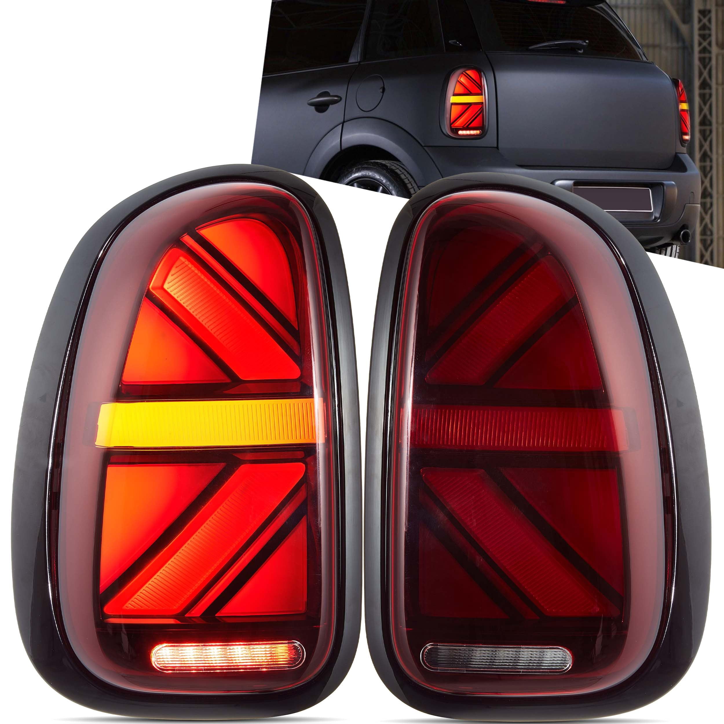 VLAND Tail lights Compatible with BMW Mini Cooper Countryman R60 2010 ...