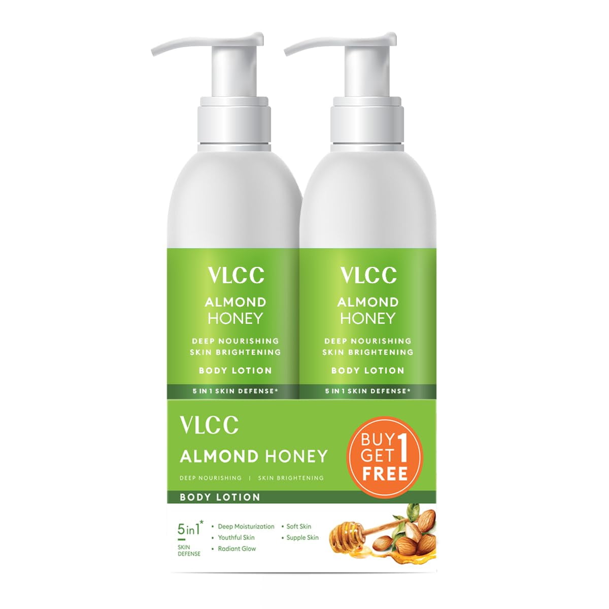 VLCC Almond Honey Body Lotion HYZ01 | with Deep Nourishing & Skin Enhancing Properties | Gives ...