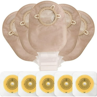 New Image Ileostomy/Colostomy Kit Two-Piece System 12 Inch Length 2-1/4 ...