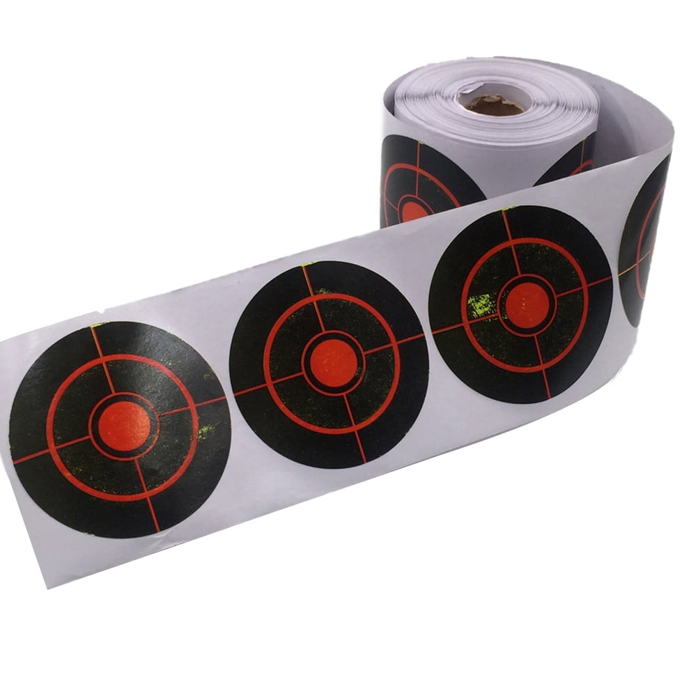 7.5cm Adhesive Shooting Sticker, Round Splatter Stickers, 250Pcs ...