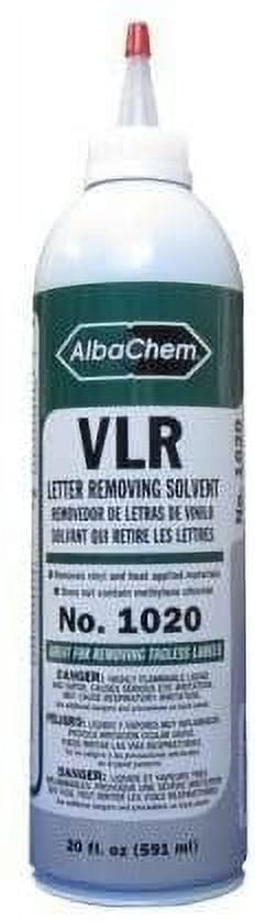VLR 1020 TT-Shirt Vinyl Remover - 20oz Bottle - Walmart.com