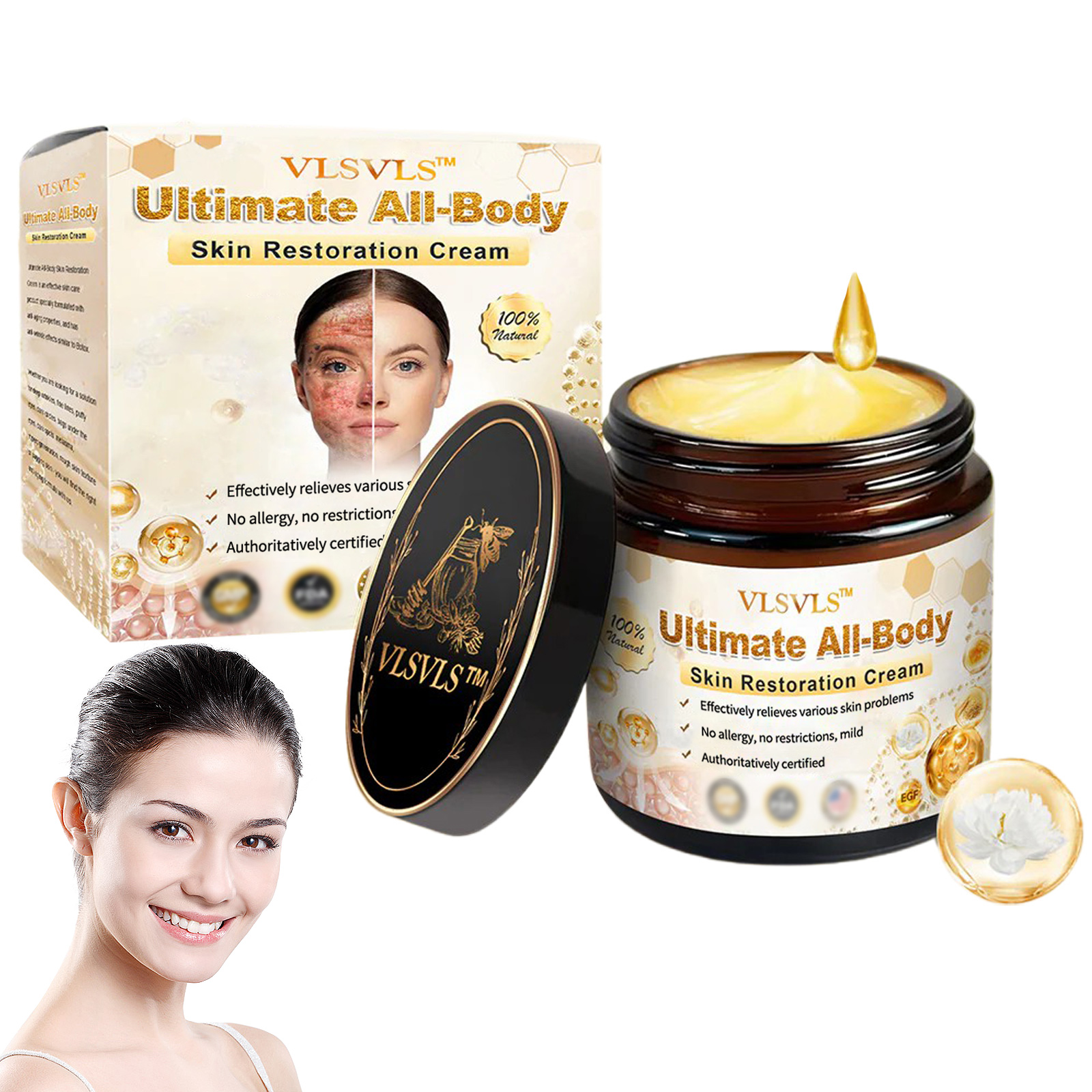 VLSVLS Ultimate All-Body skin Restoration Cream,All-in-one skin care ...