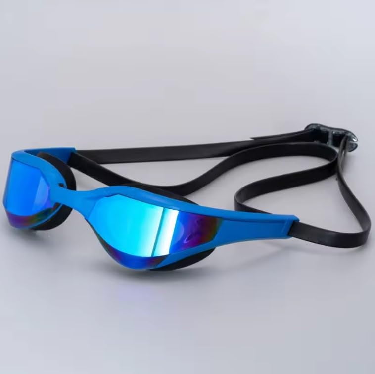 VLX Extreme Swim Goggle, Mirrored Lens, Navy - Walmart.com