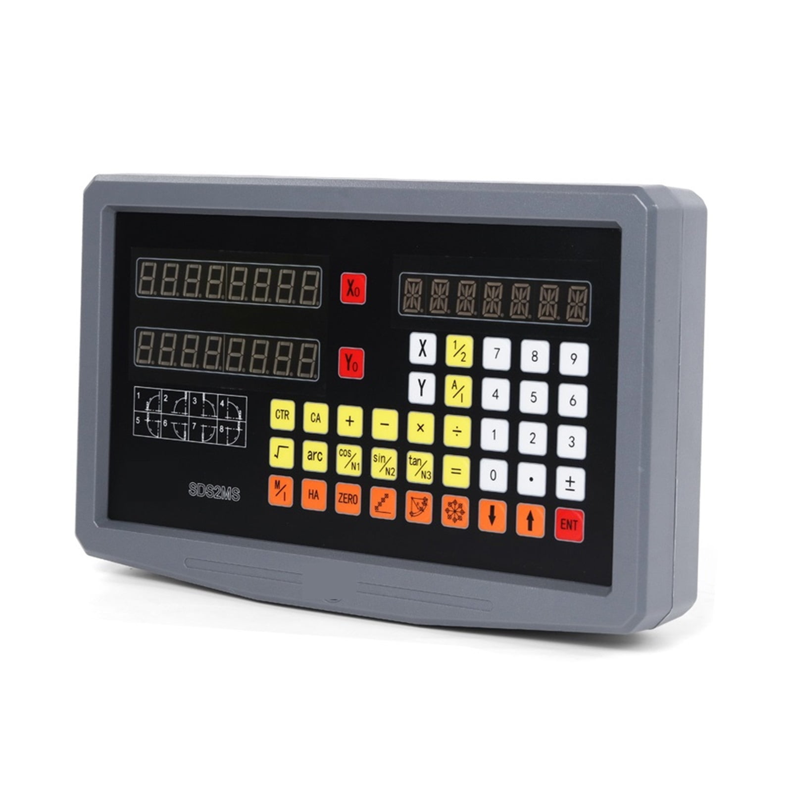 VM600-2 Digital Readout Dro Set Linear Scales Kit 5U Linear Encoder Lines 50mm to 1000mm for ...