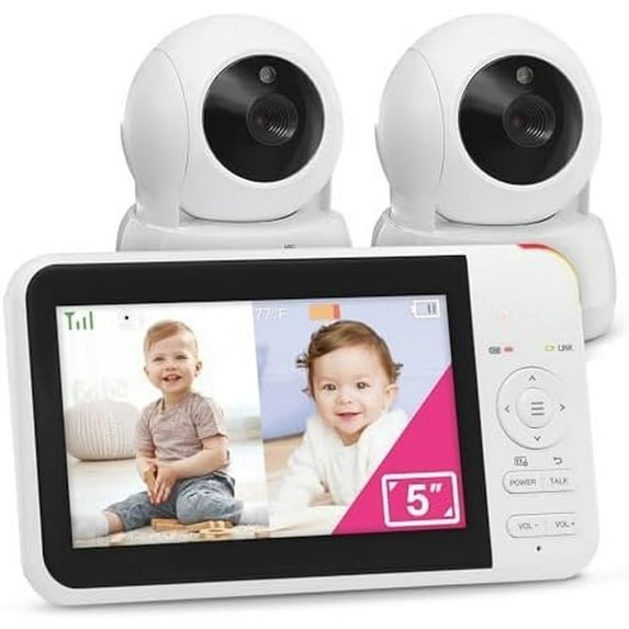 VM924-2 Remote Pan-Tilt-Zoom with 2 Cameras & Audio,5" LCD Screen,Up to ...