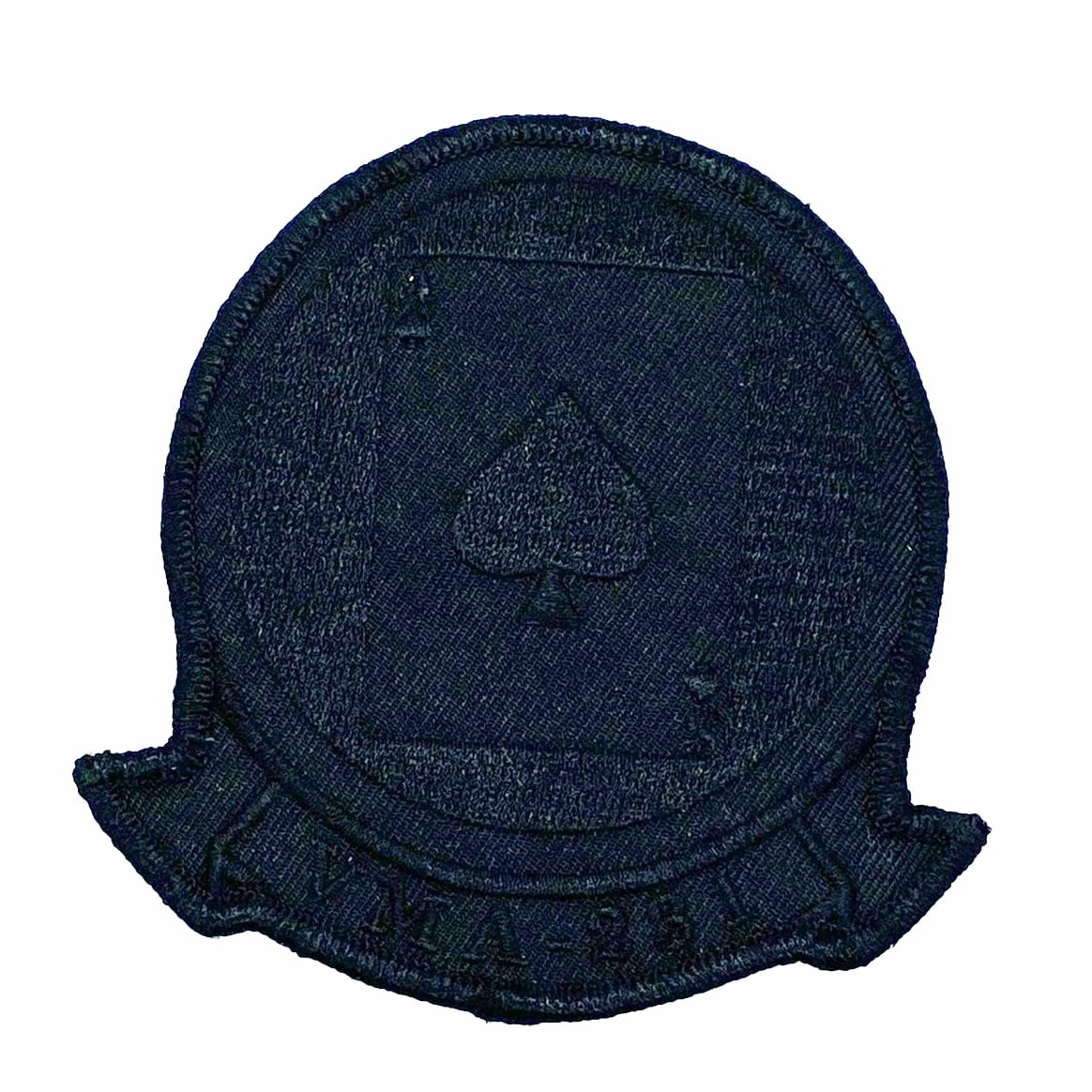 VMA-231 Ace of Spades Blackout Squadron Patch – Hook and Loop, 4 ...