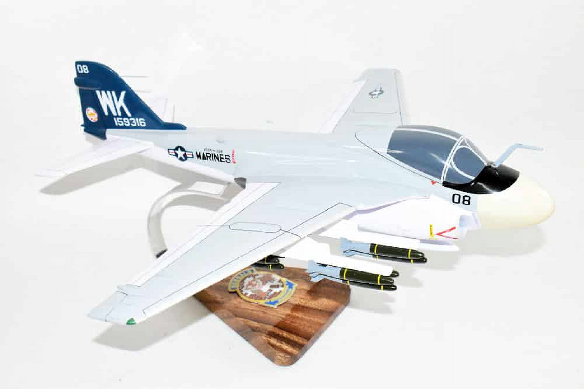 VMA(AW)-224 Fighting Bengals (1977) A-6 Intruder Model, 1/36th Scale ...