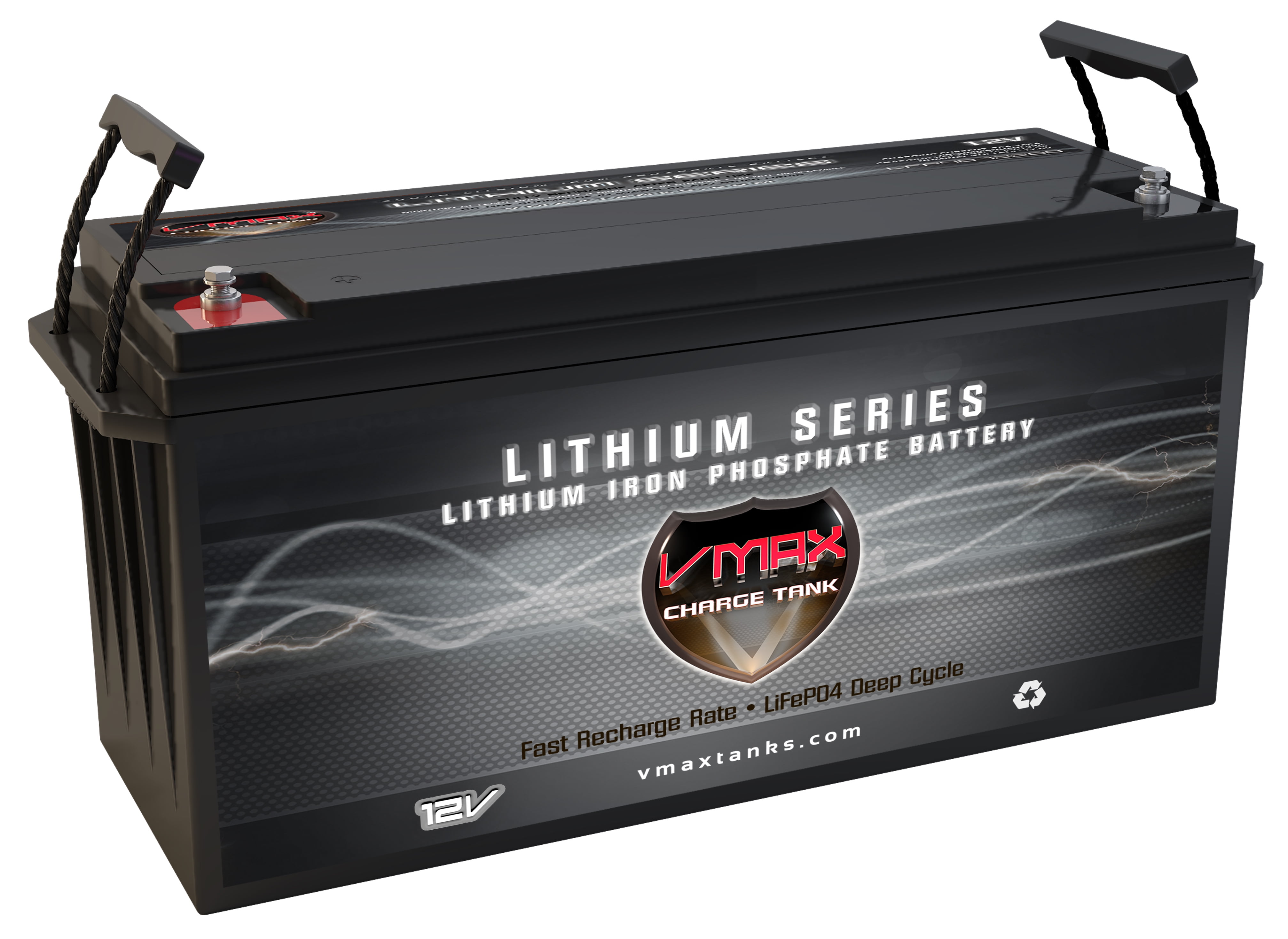 VMAX LFP4D-12200 Lithium 12V 200AH 2560Wh Battery Replaces AGM GEL SLA ...