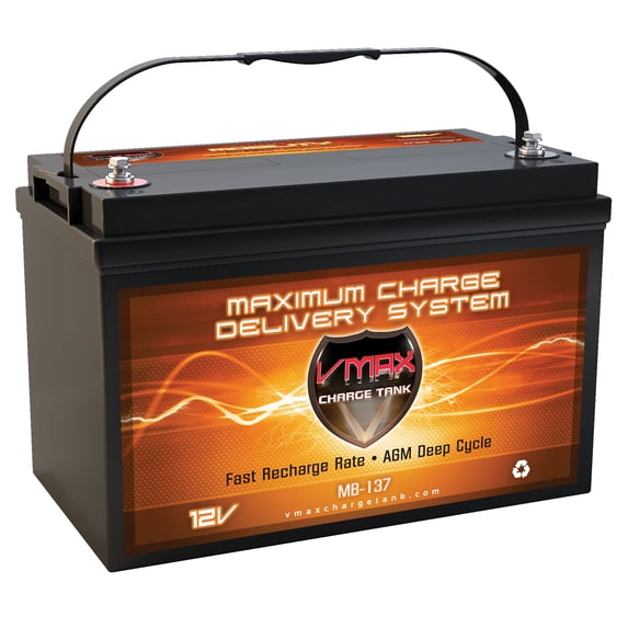 VMAX MB137-120 Battery Replaces NAPA 7236 Battery, VMAX 12V 120Ah Group ...