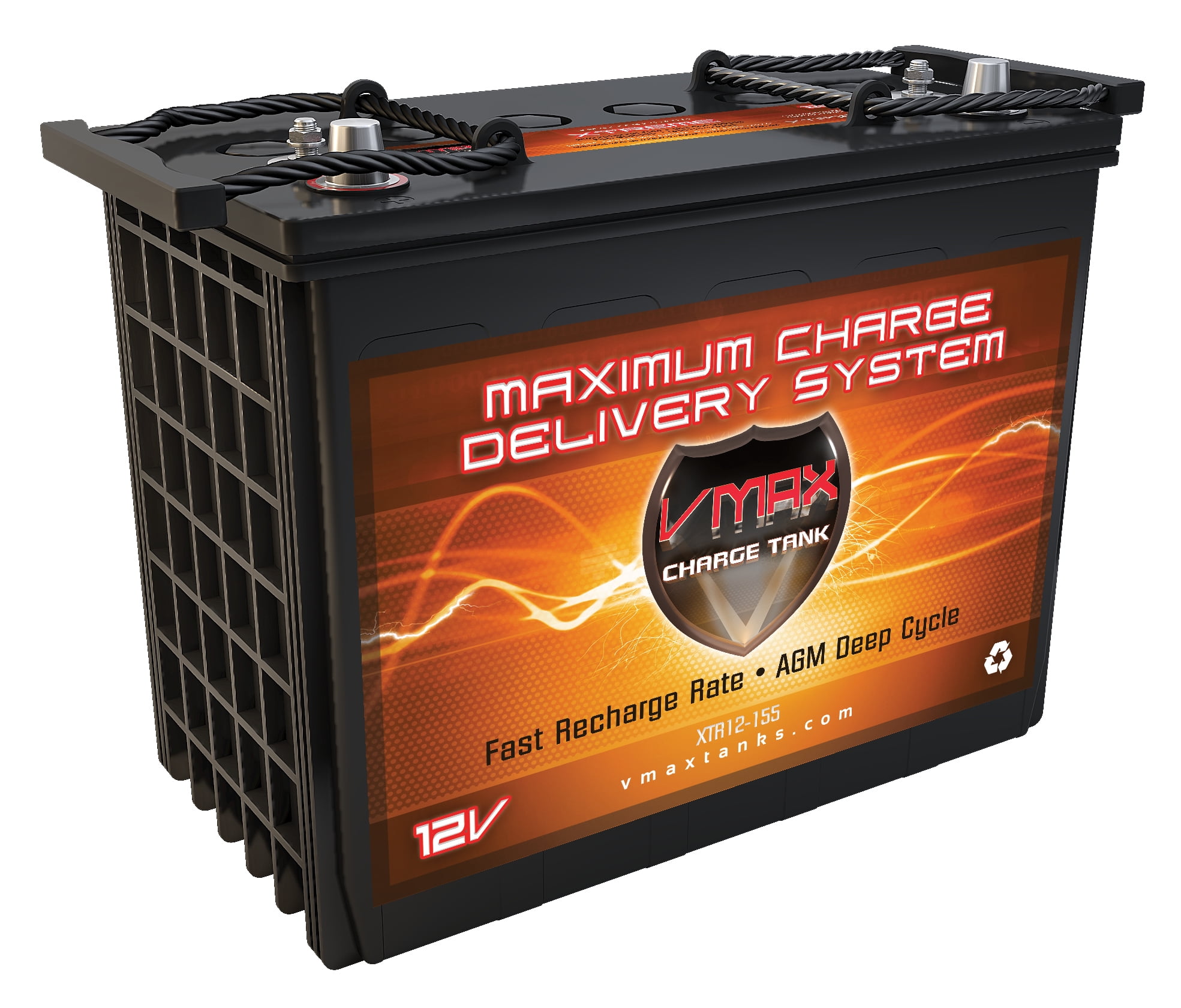 VMAX XTR12-155 AGM Deep Cycling 155AH Battery for Electric Vehicles ...