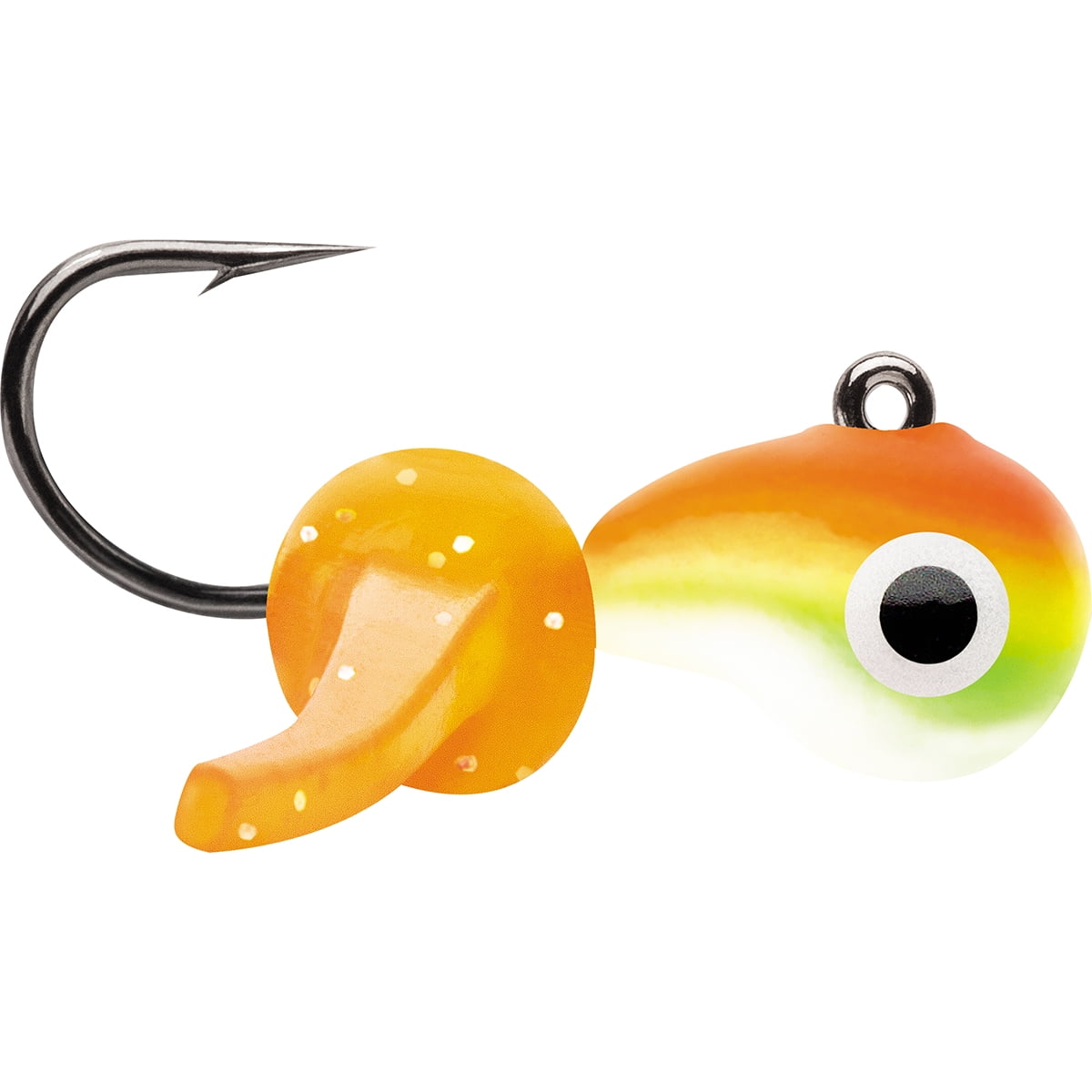 VMC 1/16 oz. Tungsten Mustache Jig Fishing Lure 2-Pack - Orange ...