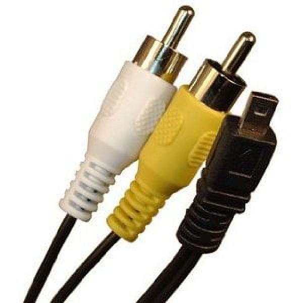 VMC-15CSR1 AV Audio/Video RCA Cord for Sony Cyber-shot Digital Cameras ...