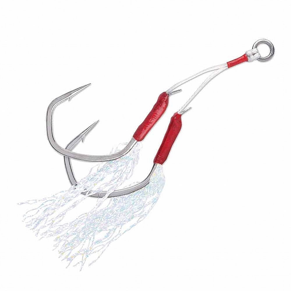 VMC 7117TTI#2/0PP TechSet Tandem Assist Hooks, Tin, #2/0, 130 lb, 3 ...