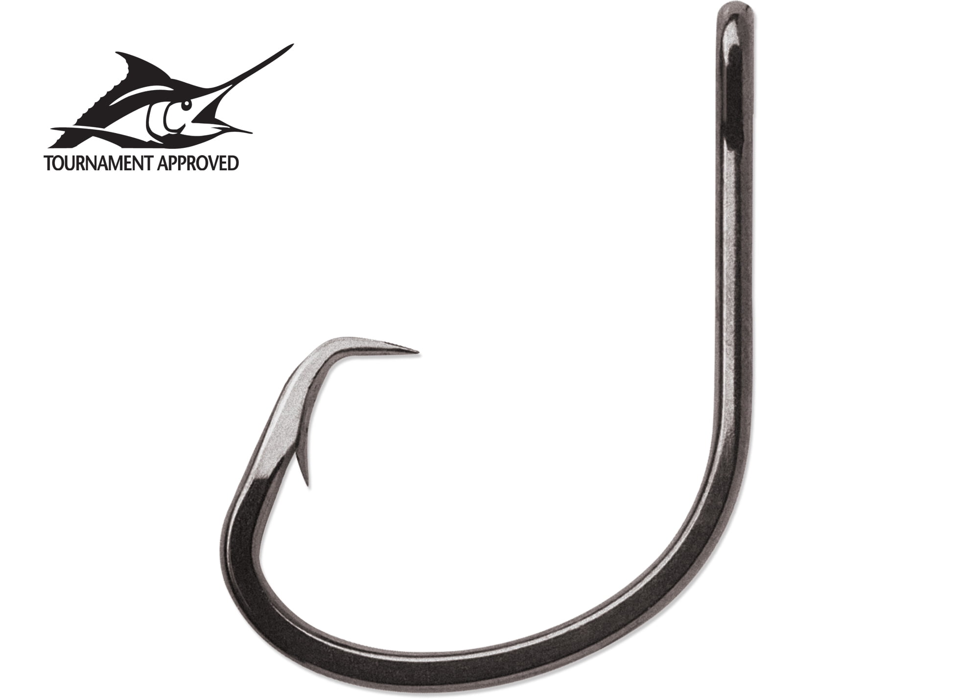 VMC 8386CB#4/0PP Tournament Circle Hook with Cone Cut Point Size 4/0 ...