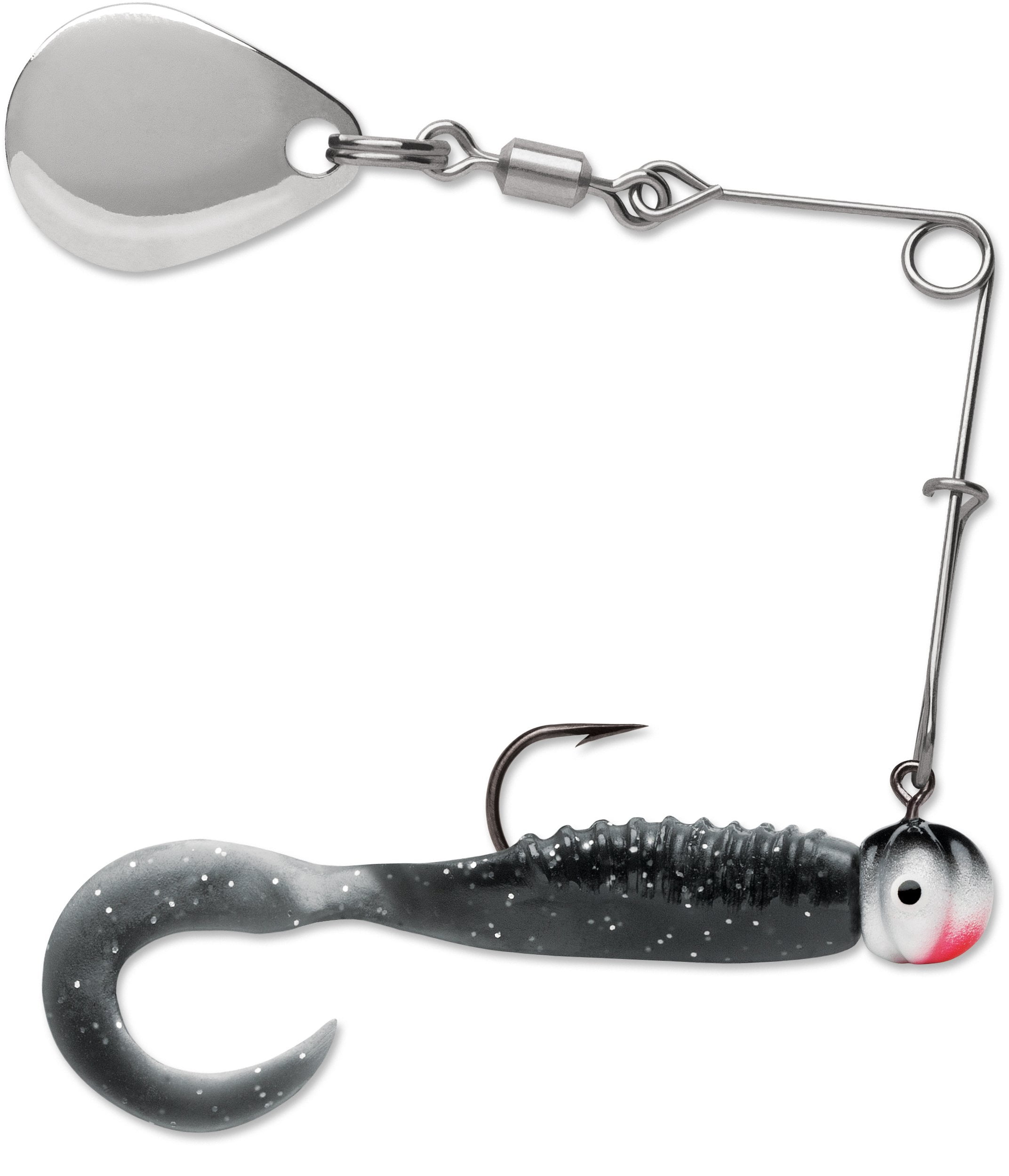 VMC Curl Tail Spinnerbait 1/8 Crappie Minnow - Walmart.com