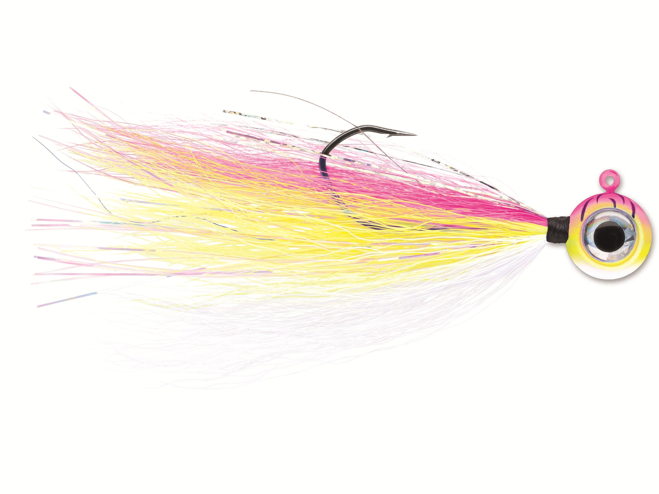 VMC Moon Tail Jig Pink Fire UV 3/8 oz - Walmart.com