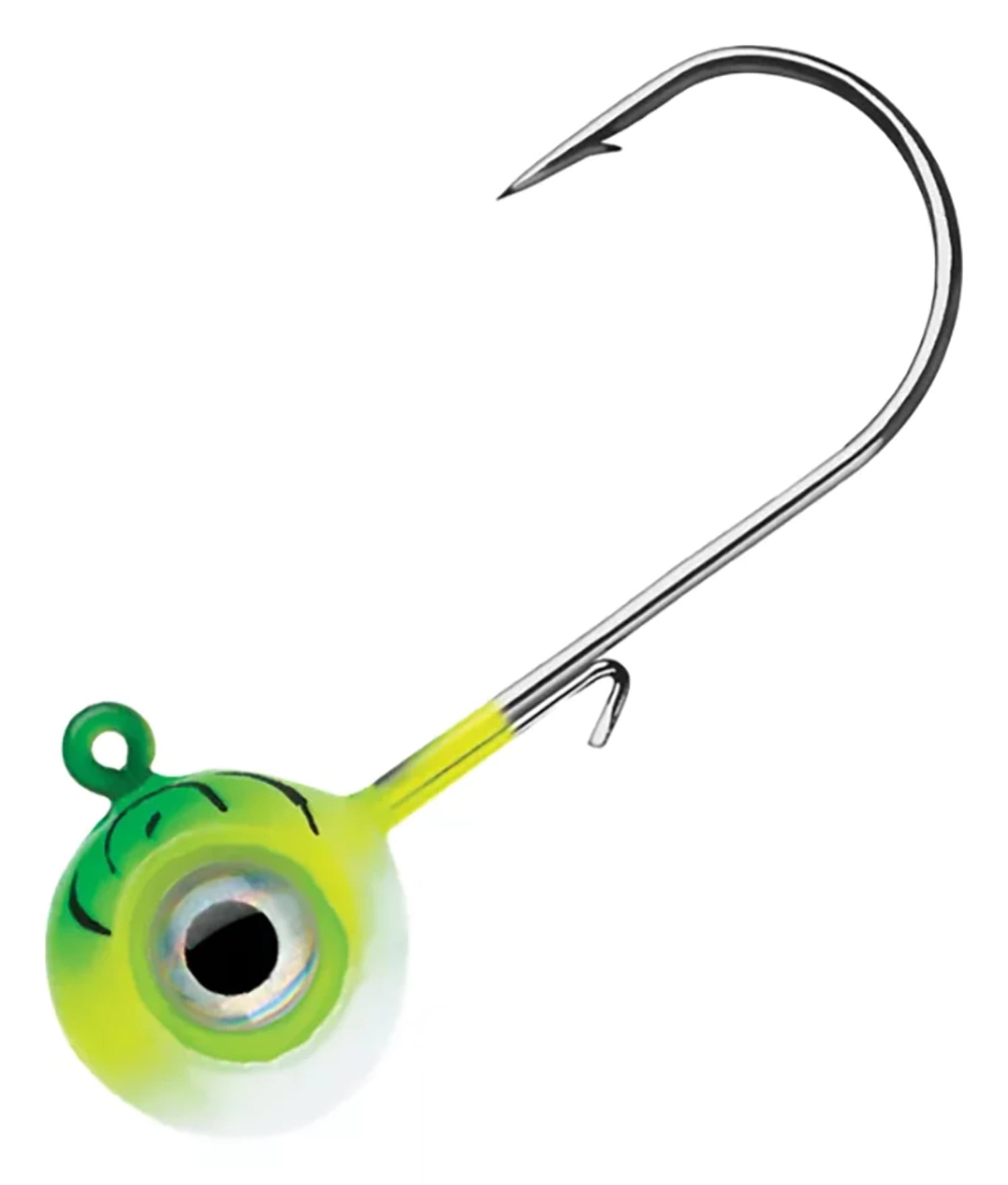 VMC Neon Moon Eye Jig 1/2 Green Fire UV, Multi, One Size NME12-GFU ...
