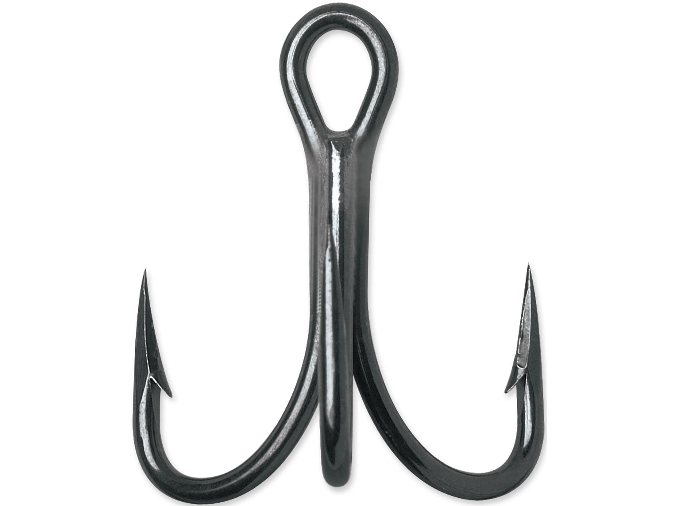 VMC O'Shaughnessy Treble Short Hook #8 Black Nickel 7PK - Walmart.com