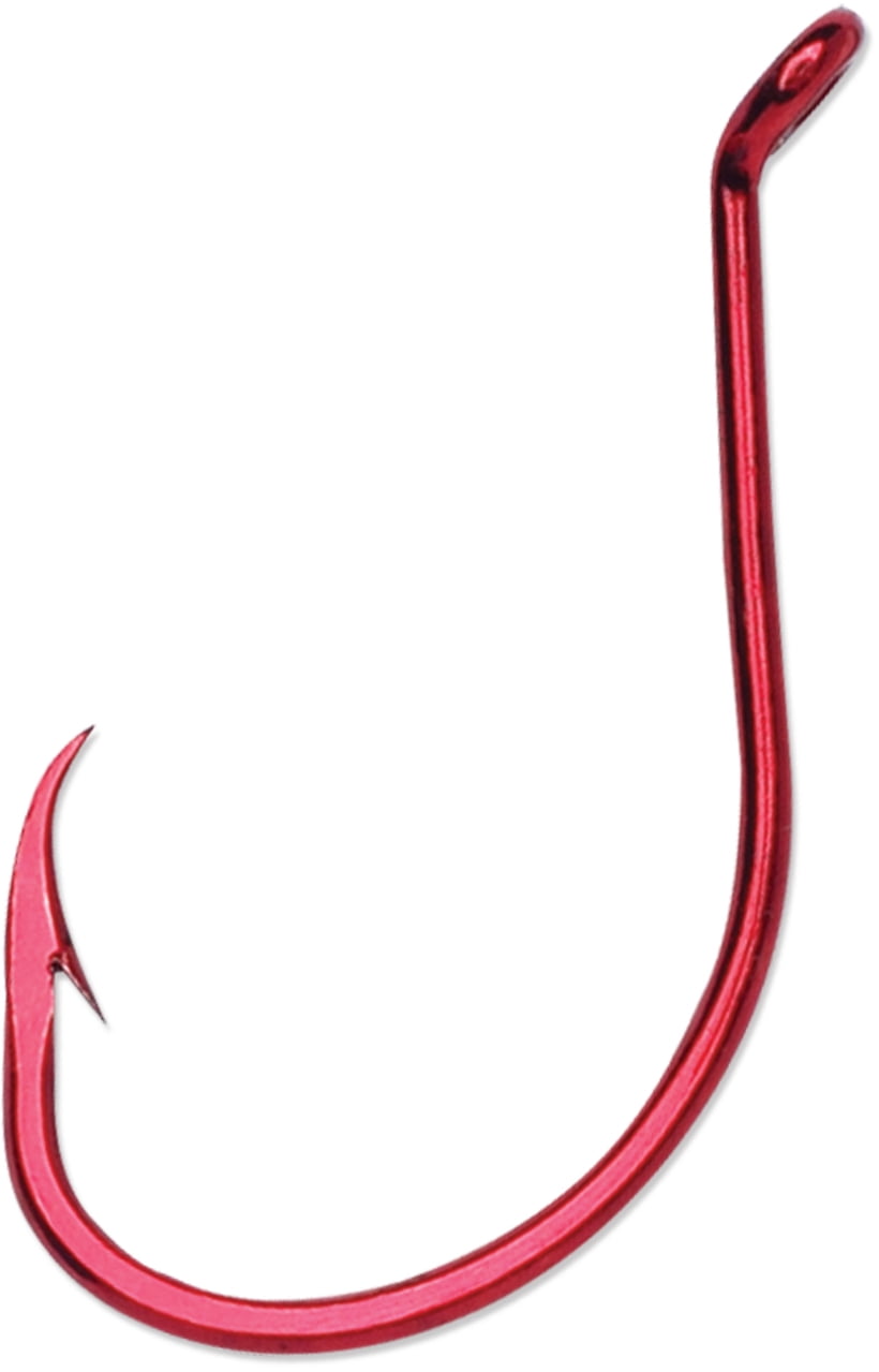 VMC Octopus Tin Fishing Hook Red #2 - Walmart.com