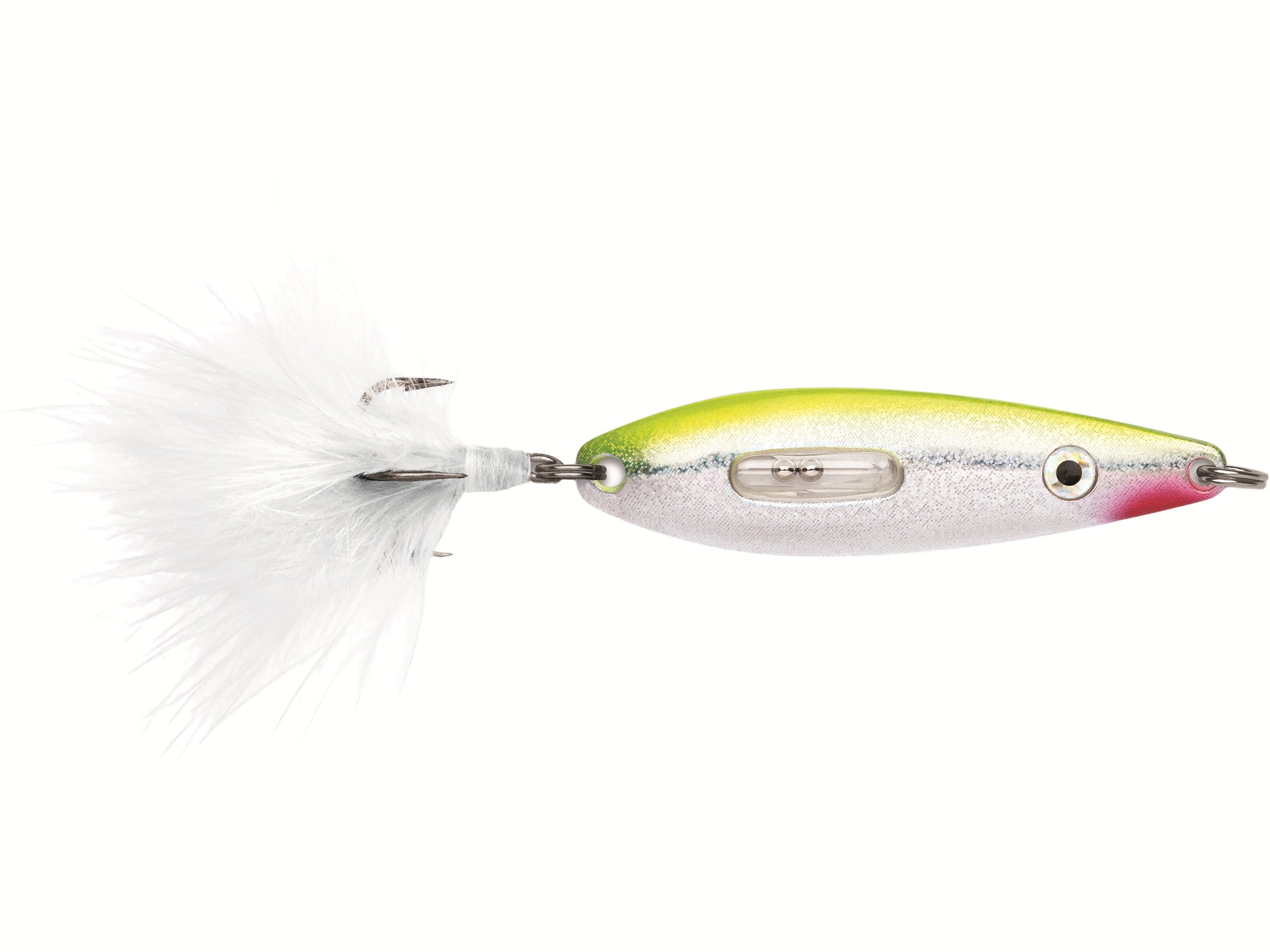 VMC Rattling Roach Spoon Glow Chartreuse Shiner 3/16 oz - Walmart.com