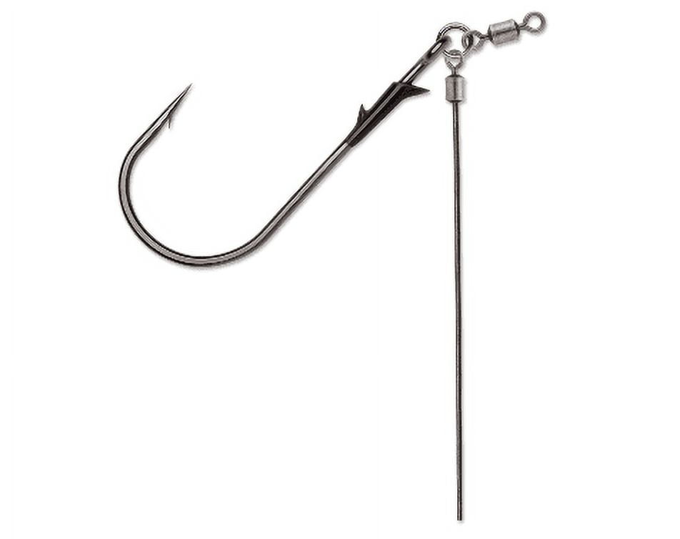 VMC Tokyo Rig Heavy Duty Flippin' Hook #3/0 Black Nickel 2PK - Walmart.com