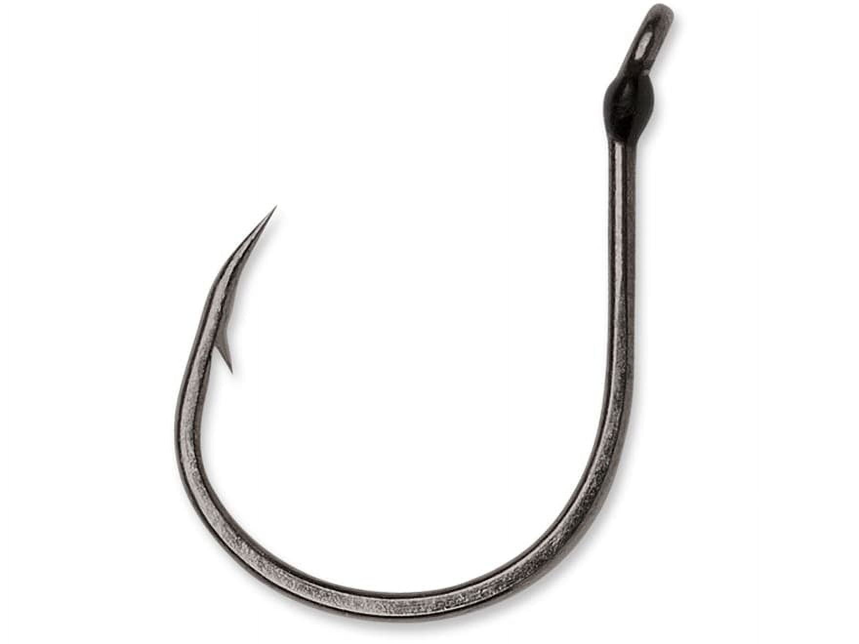 VMC Wacky Hook #2 Black Nickel 6PK - Walmart.com