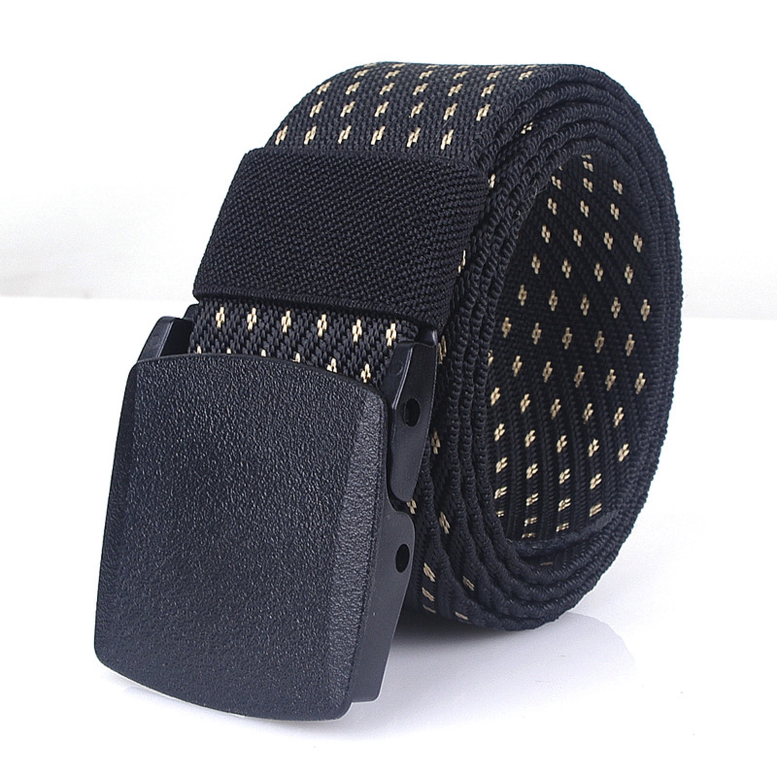 VMESZQFG Men's Elastic Belt Adjustable Men Belt Mens Sports Outdoor ...