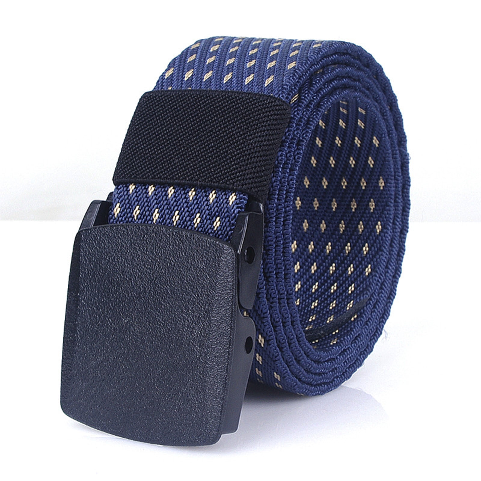 VMESZQFG Men's Elastic Belt Adjustable Men Belt Mens Sports Outdoor ...