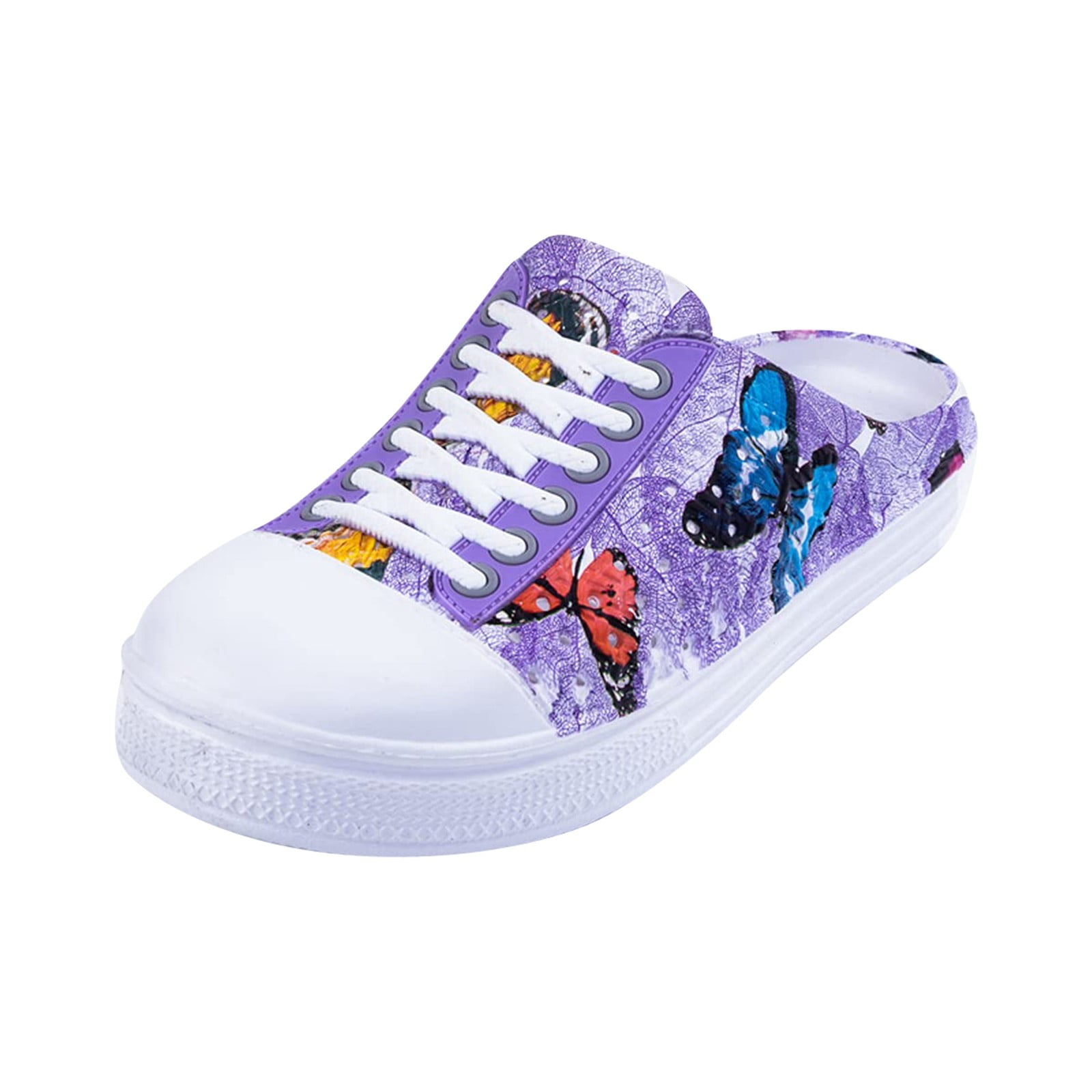 VMESZQFG Women's Slip On Sneakers Shoe for Flat Feet Women Running ...