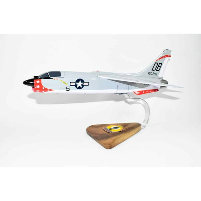 Vmf Aw 235 Death Angels F 8 Model Vought F 8 Crusader 18 Mahogany