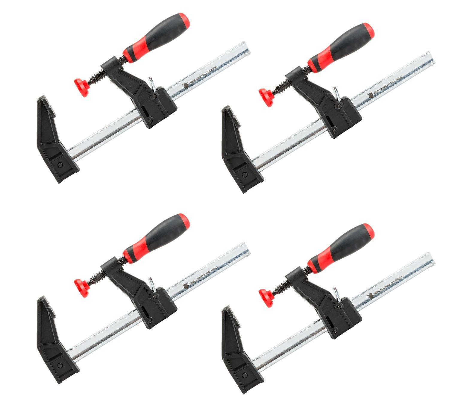VMTW F style Quick Bar Clamp 2 inch throat 6 inch open rapid one hand ...